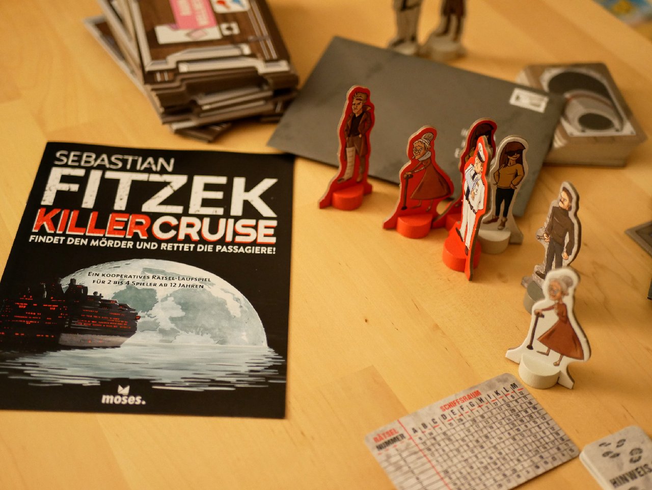Killercruise von Sebastian Fitzek - Spieletest + Gewinnspiel